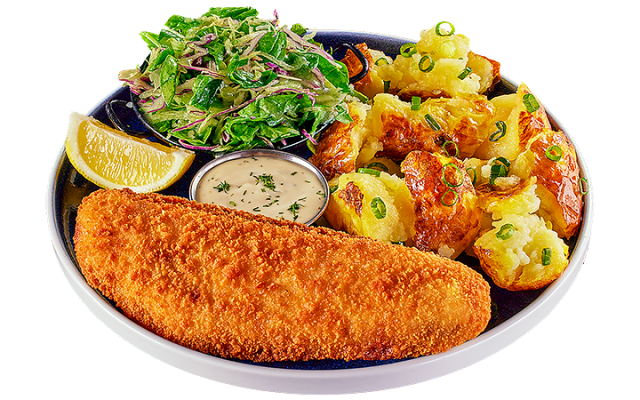 CRISPY BREADED ALASKA POLLOCK FILLET | Meals | Happy Delivery
